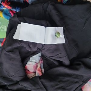 FARM Rio | Dresses | Farm Rio Black Banana Sky Velvet Dress | Poshmark